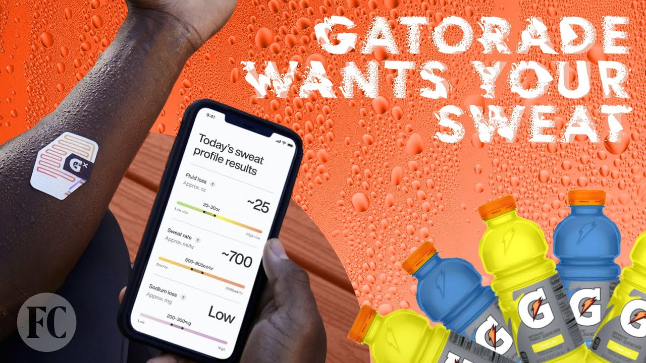 How Gatorade Tracks Your Sweat With a Water Bottle - YouTube