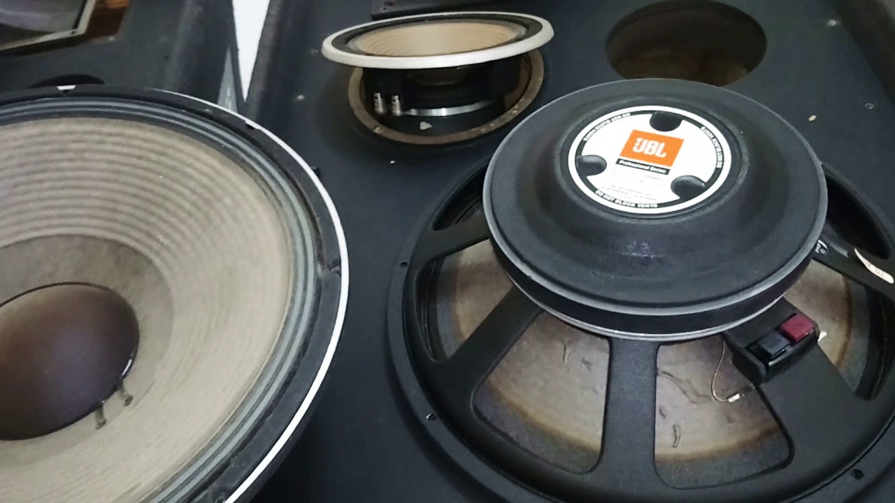 Kiểm tra nội thất loa jbl sr 4735 hang my sin - YouTube
