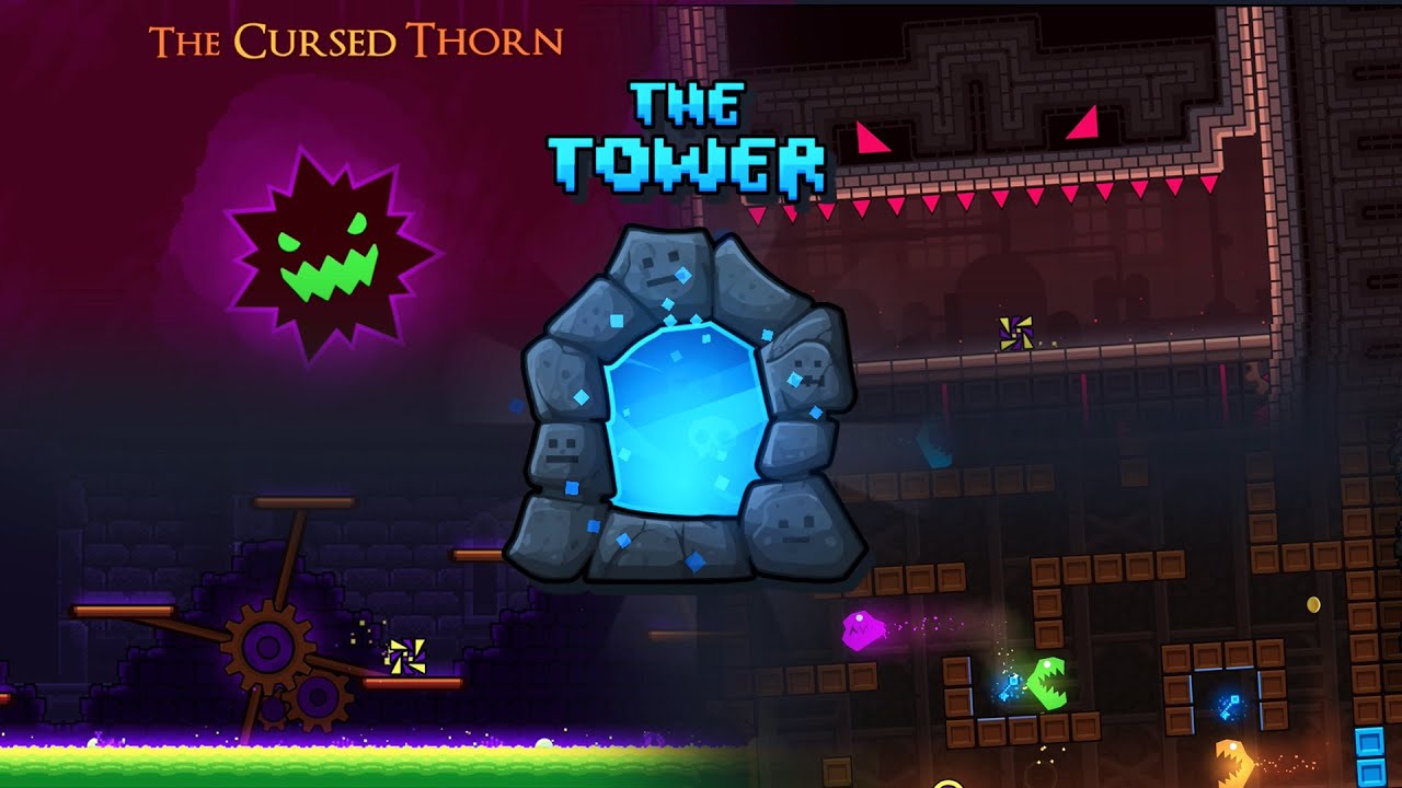 ¡GEOMETRY DASH 2.2 "THE TOWER" COMPLETADO Y TODOS LOS DETALLES! - YouTube