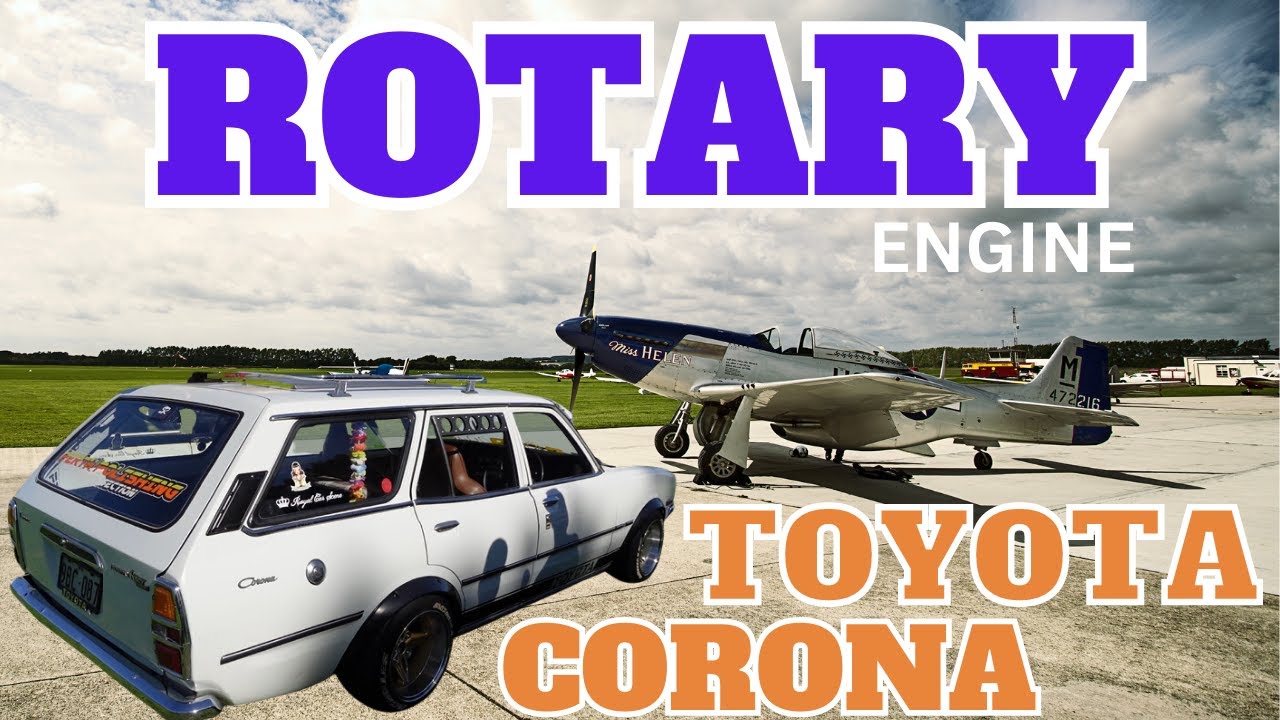 TOYOTA CORONA 12A ROTARY ENGINE #cars #supercars #musclecars - YouTube