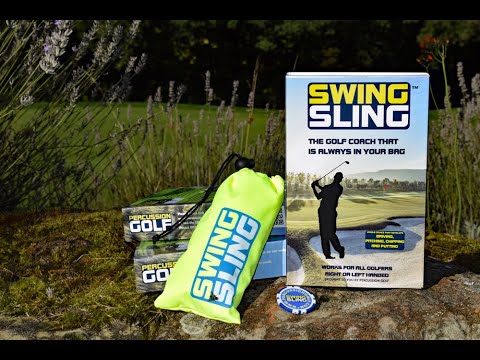 How to put on the SWING SLING Golf training device - YouTube
