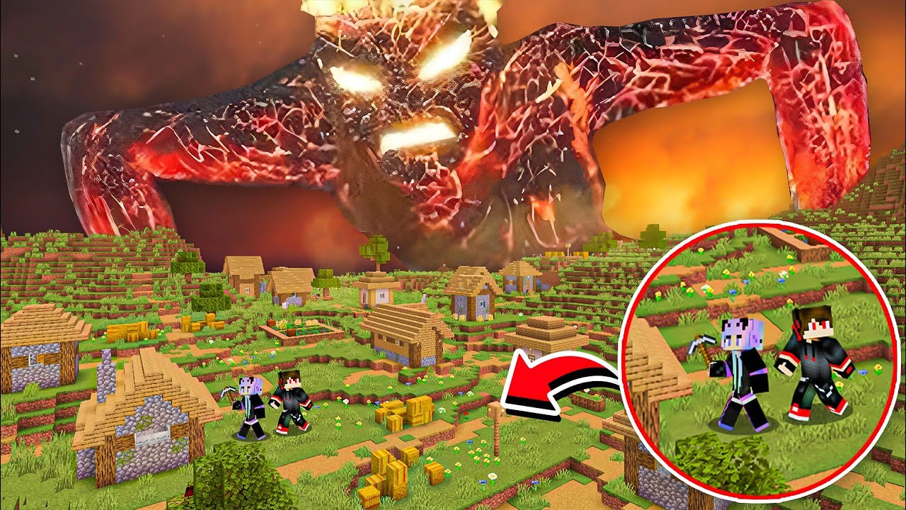 NETHER MONSTER vs ULTIMATE MOBS IN MINECRAFT - YouTube