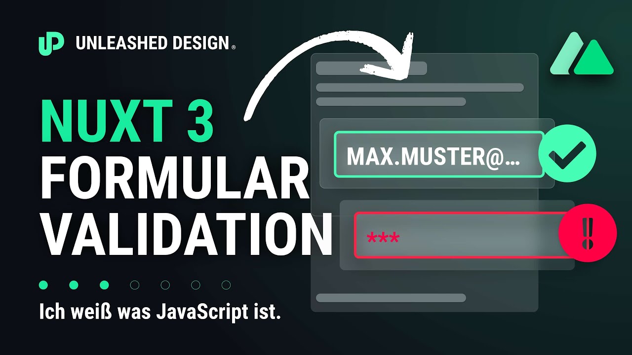 Einfach Formulare in Nuxt Bauen, Validieren und Stylen! [DE/Tutorial] - YouTube