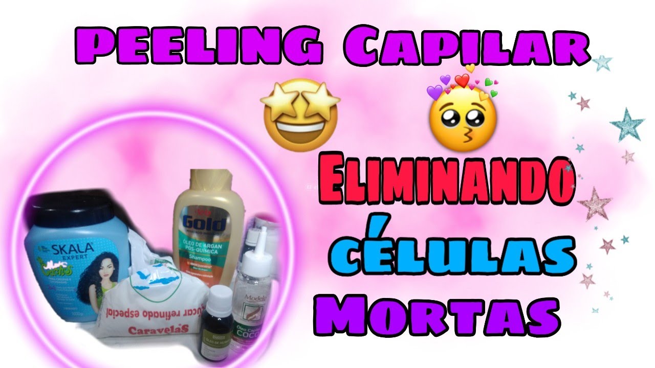 Peeling Capilar - Eliminando células mortas | Crescimento Capilar - YouTube