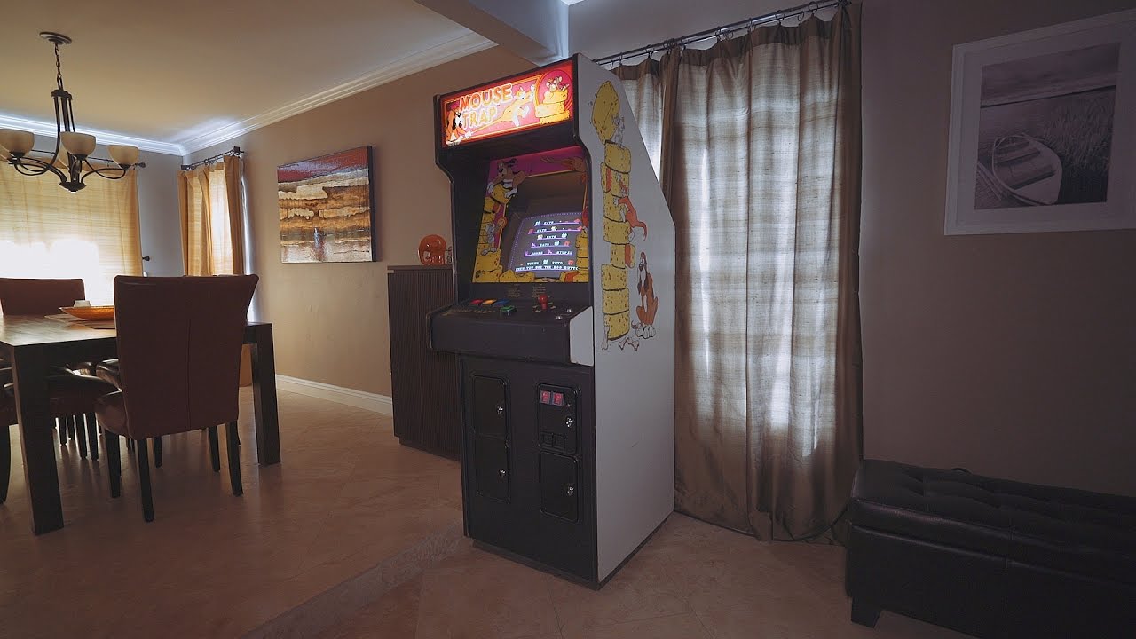 Mouse Trap Arcade Game Restoration - YouTube