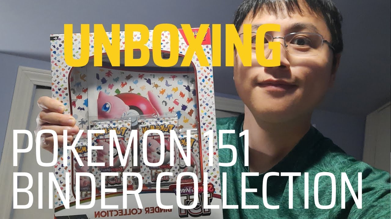 Unboxing Pokemon 151 Binder Collection - YouTube