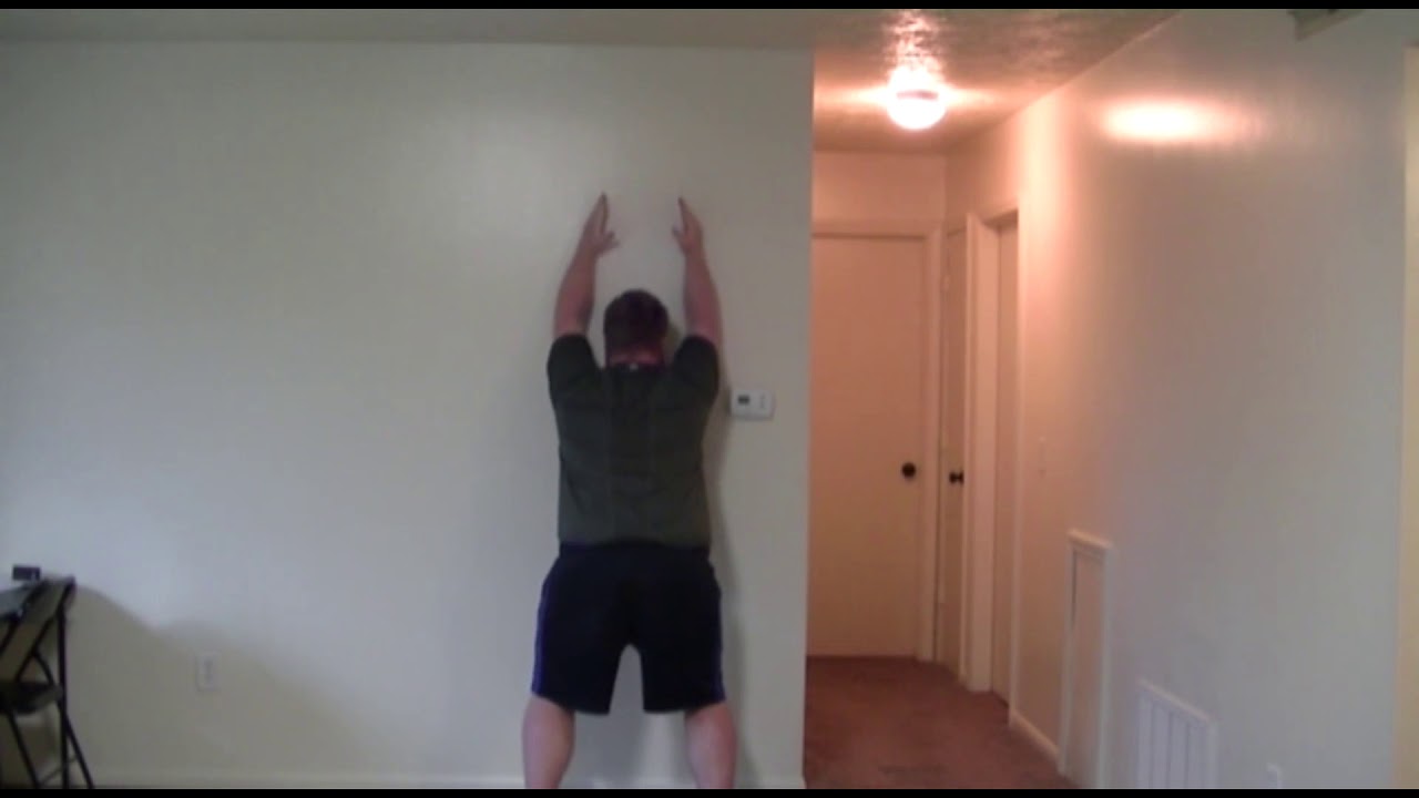 Scap Wall Slides - YouTube