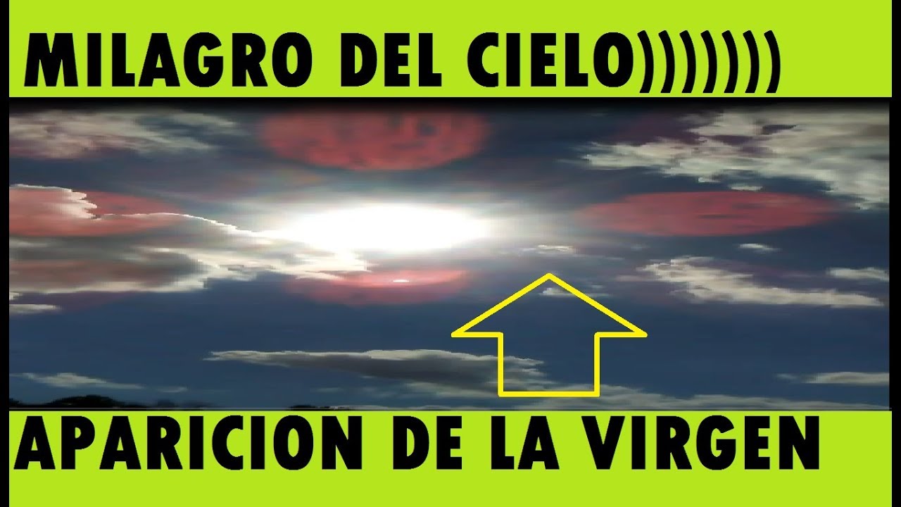 INCREÍBLE MILAGRO DE LA VIRGEN MARÍA EN CLEVELAND OHIO IMÁGENES DEL SOL ...