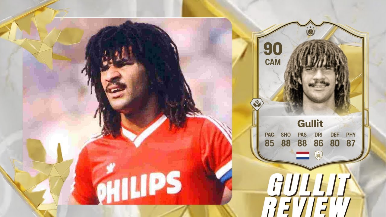 ¡RESPETEMOS LOS RANGOS CON GODLLIT! Ruud Gullit 90 ICONO BASE SBC ...