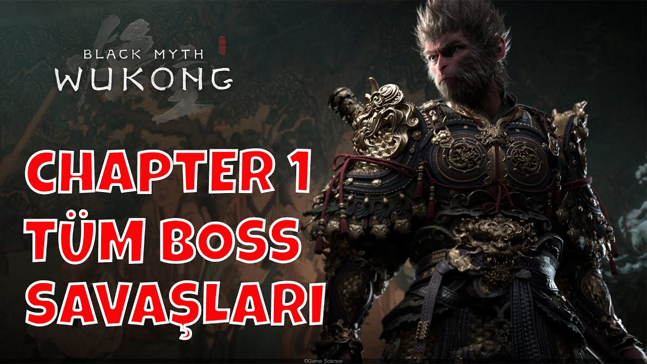 BOSS Dövüşleri Chapter 1 - Black Myth Wukong - YouTube