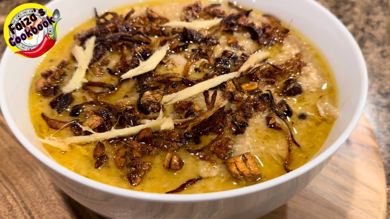 HAREESA | CHICKEN HAREESA RECIPE | HOW TO MAKE HAREESA | EASY HAREESA ...