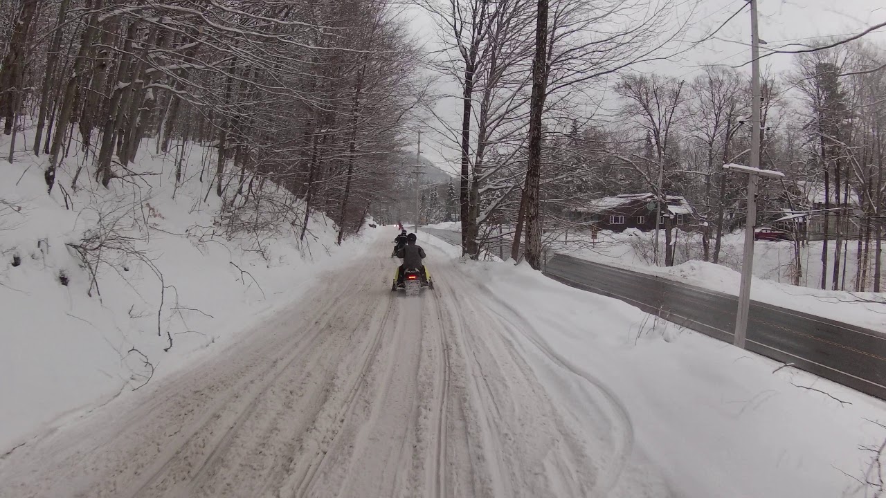 Old Forge Snowmobiling Feb 13 2020 9 - YouTube