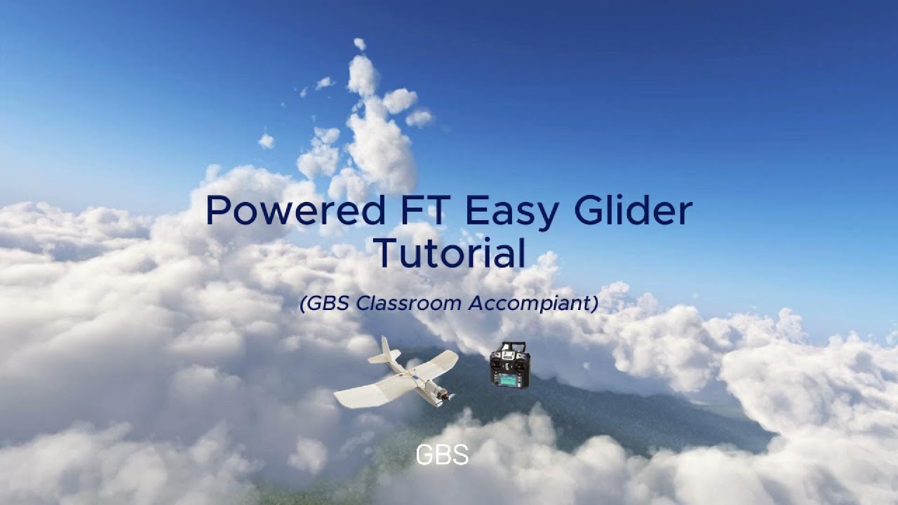 Powered FT Easy Glider Tutorial - YouTube