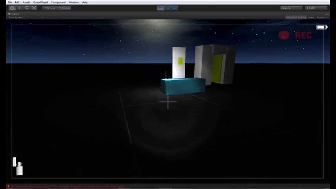 Unity 3D Horror Game Test - YouTube