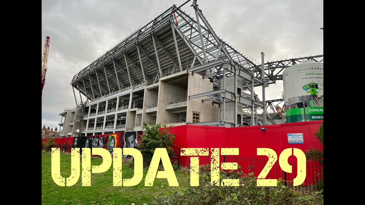 11th November 2022 | Anfield Road Stand Expansion | Update 29 - YouTube