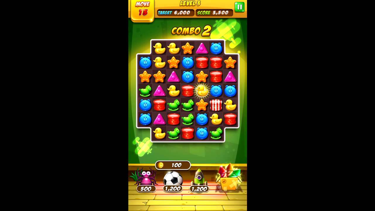 Toy Crush (by Ezjoy) - free offline match 3 puzzle game for Android and ...