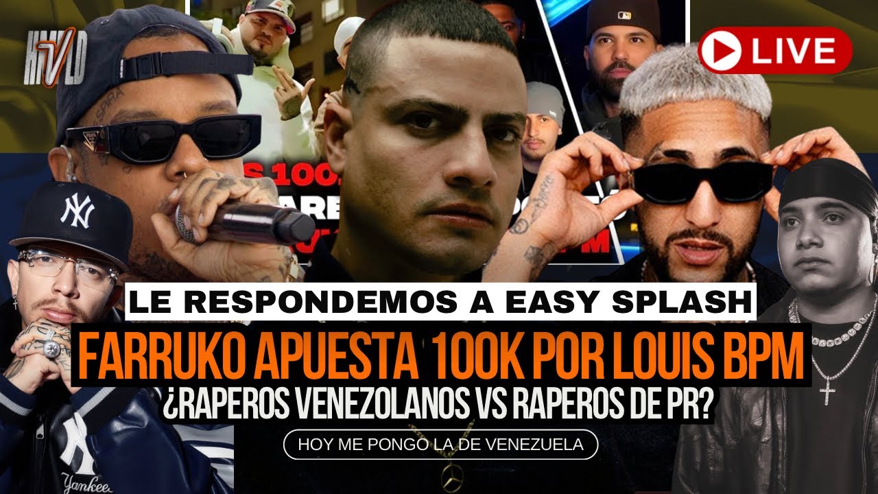 Venezuela vs Puerto Rico | LE RESPONDEMOS A EASY SPLASH Y MAIKY ...