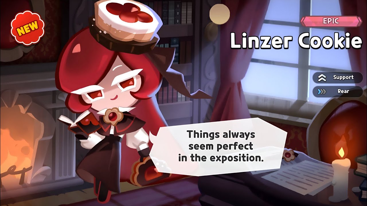 Linzer Cookie Gacha Draw Animation and Gameplay I Cookie Run: Kingdom ...