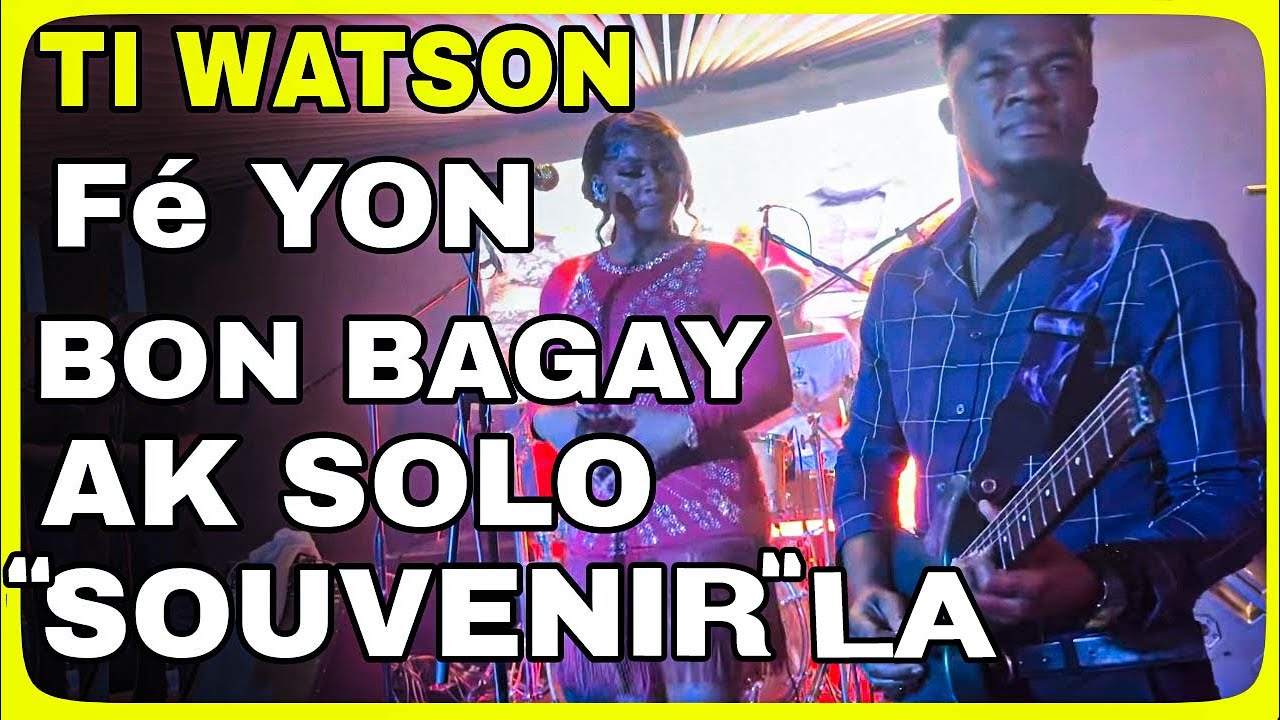 Ti Watson fè yon bon bagay ak solo Souvenir a sou sen an!!! @fender ...