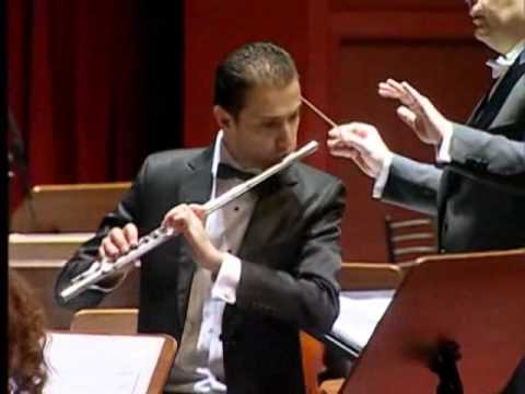 Tarek Hatem Solo Flute With (Syrian National Symphony Orchestra) - YouTube