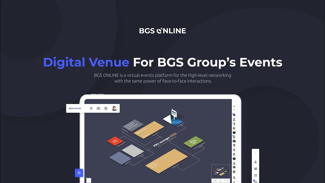 Meet BGS Online. Digital Venue For BGS Group’s Events - YouTube