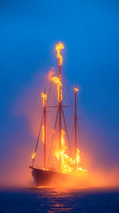 The Ghost Ship of the Northumberland Strait: A Fiery Enigma - YouTube
