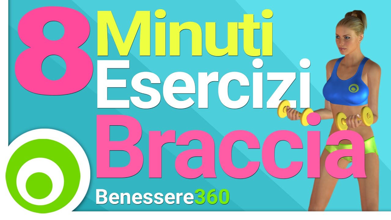 Esercizi per le Braccia in 8 Minuti - YouTube