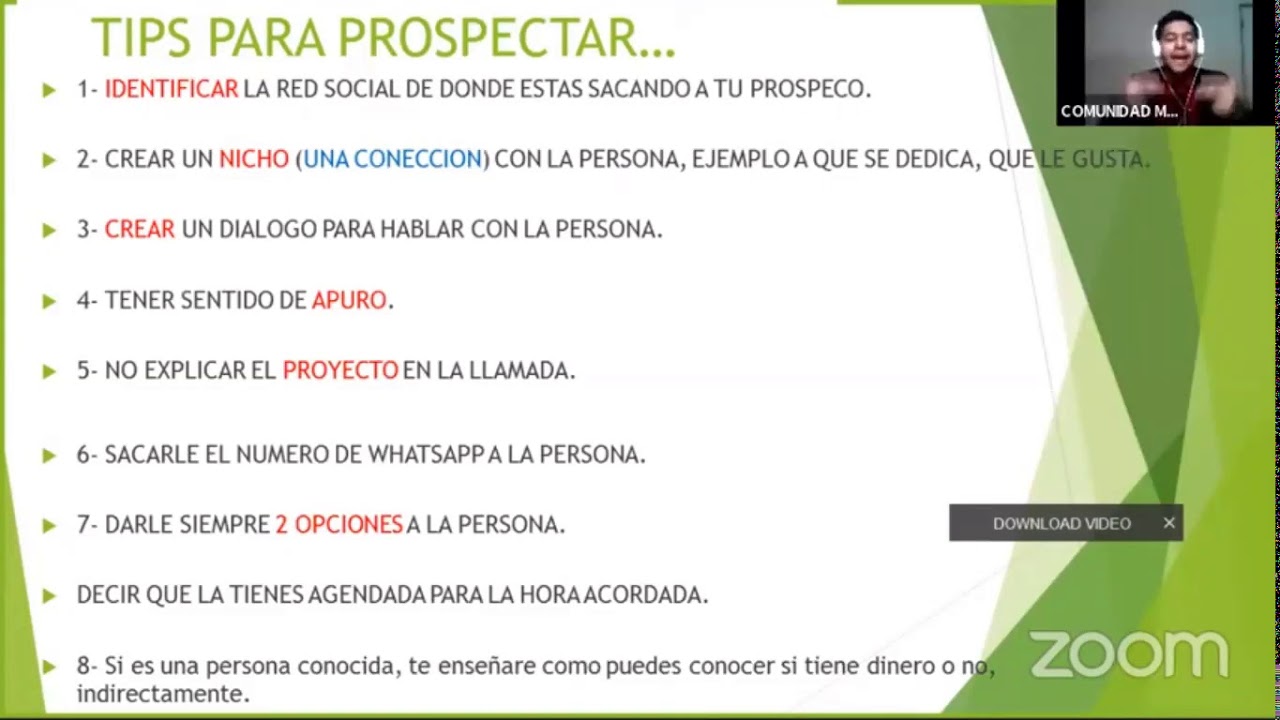 Tips para Prospectar - YouTube