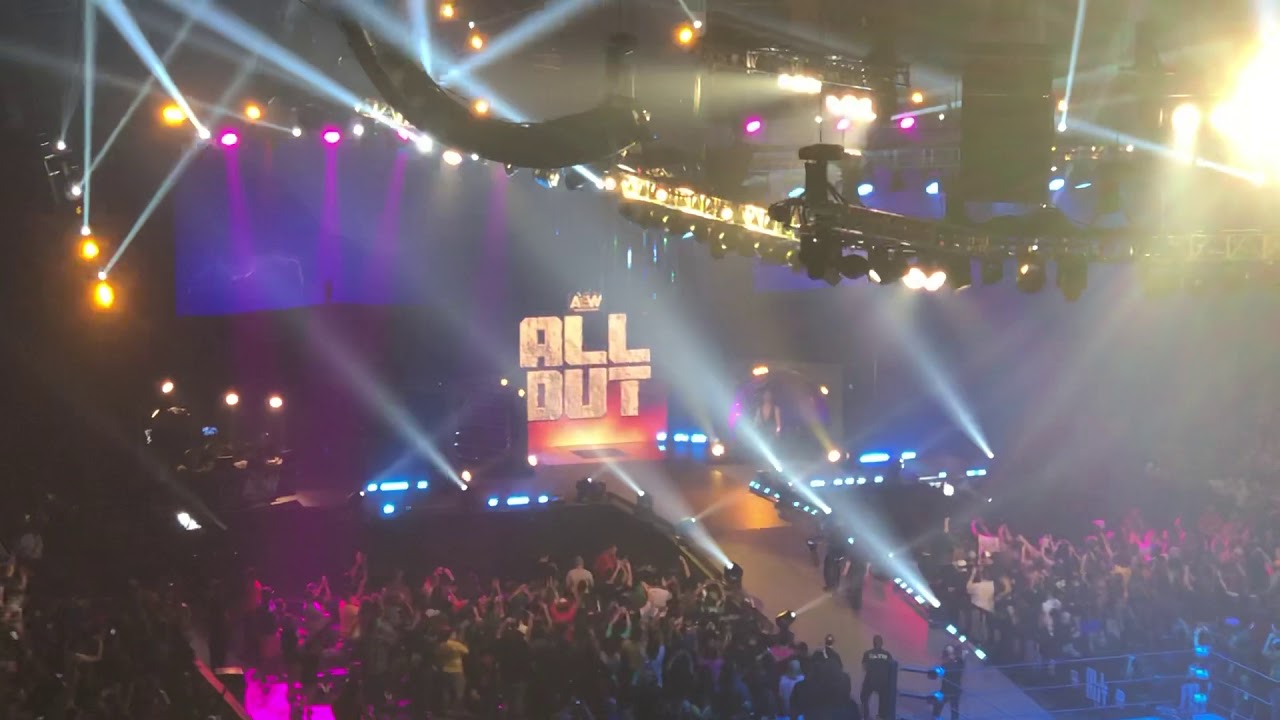 Kenny Omega Entrance LIVE at AEW All Out at Sears Centre in Chicago, IL ...