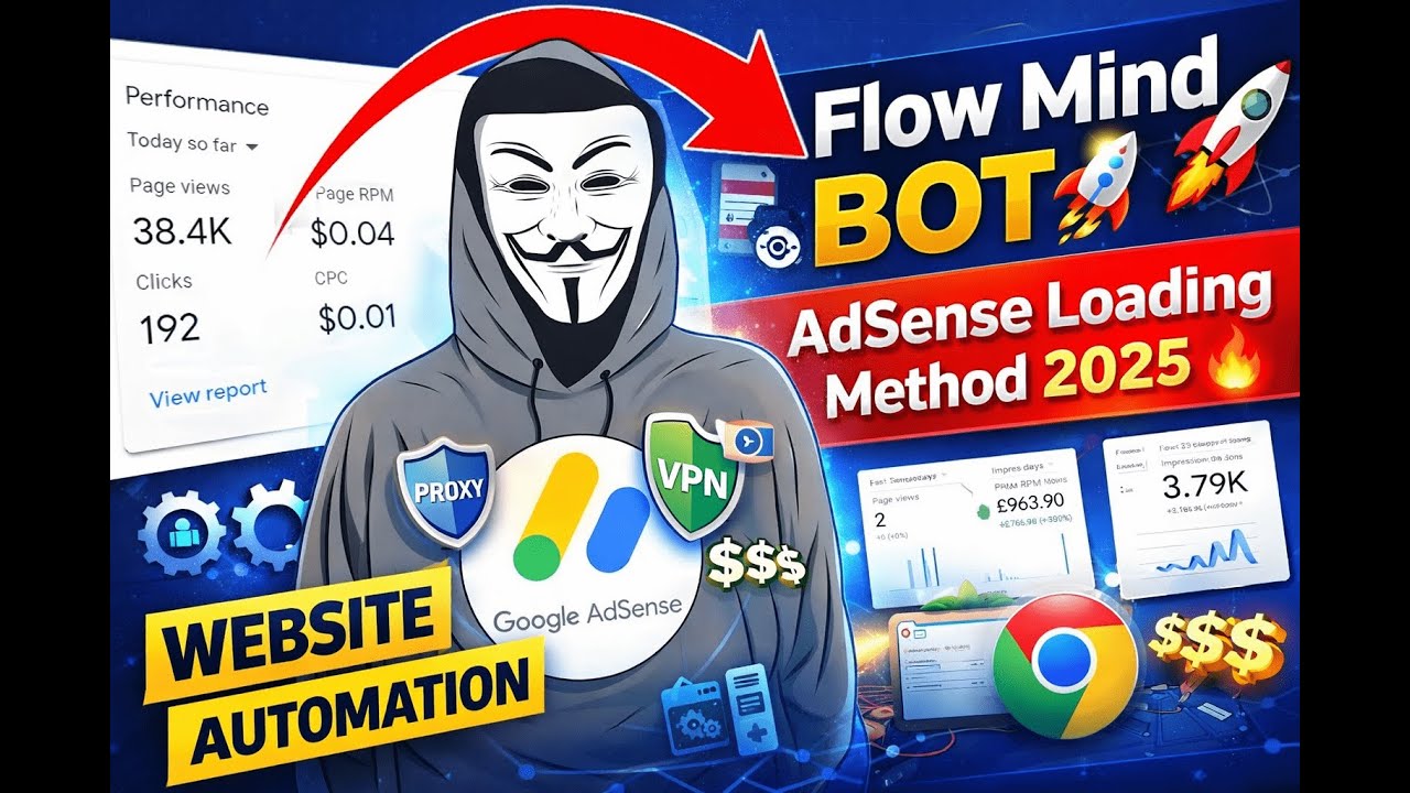 Website Automation EXPOSED! Flow Mind Bot Secrets Revealed | AdSense ...