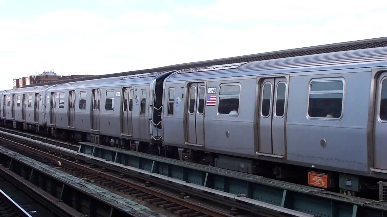 R160A-2/R160B (N) train at 20th Avenue - YouTube