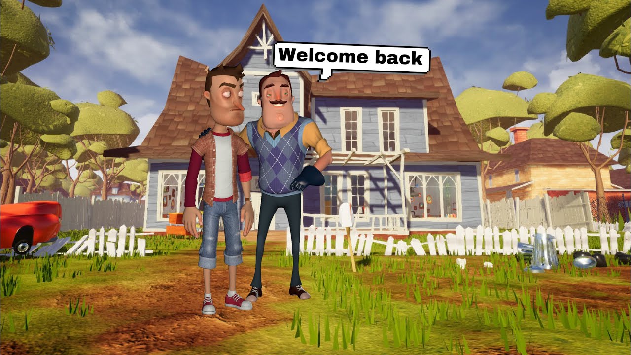 I Am Back In Hello Neighbor And Im Better Than Ever!?! - YouTube