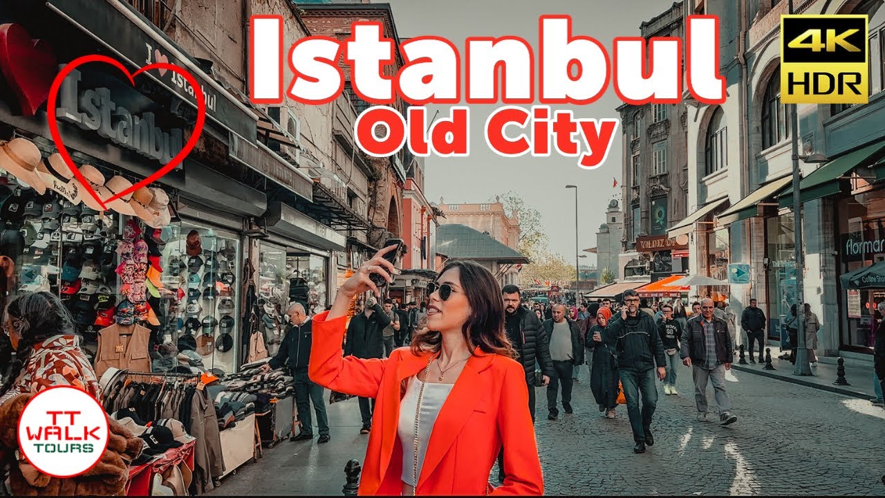 Istanbul Old City Walking Tour | 4K UHD HDR - YouTube