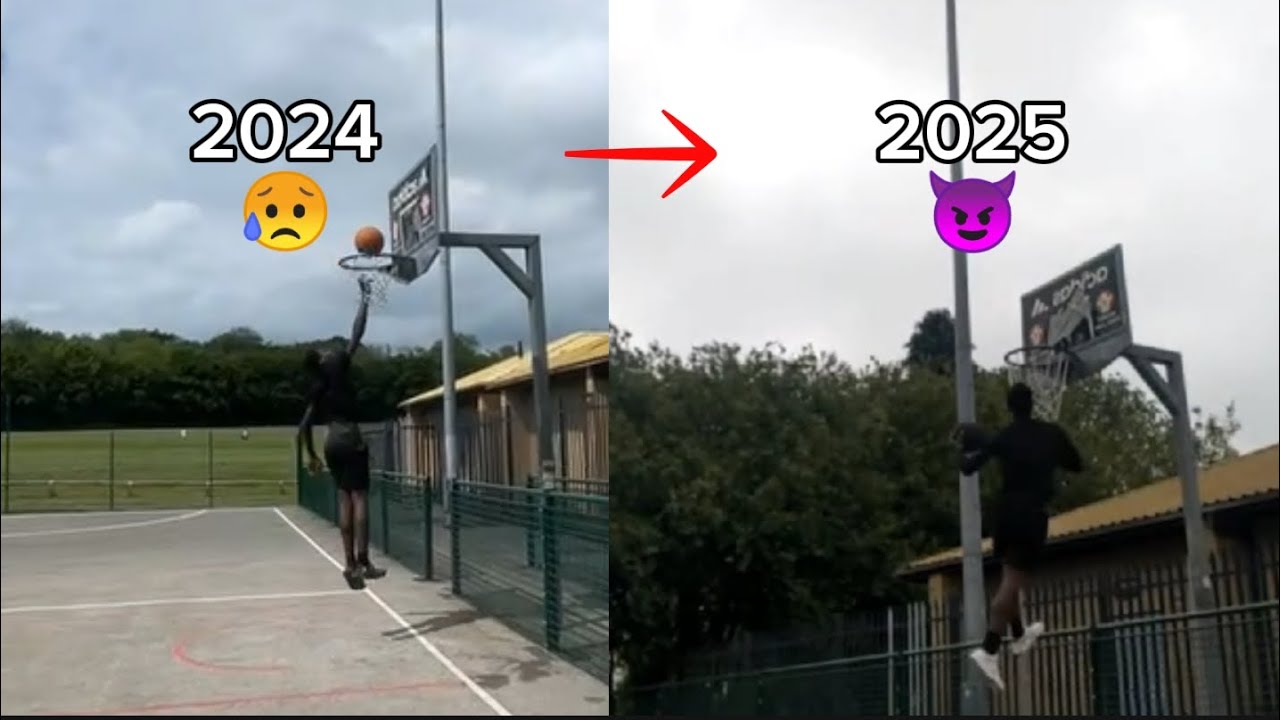 Dunk progression at 6'1 - YouTube