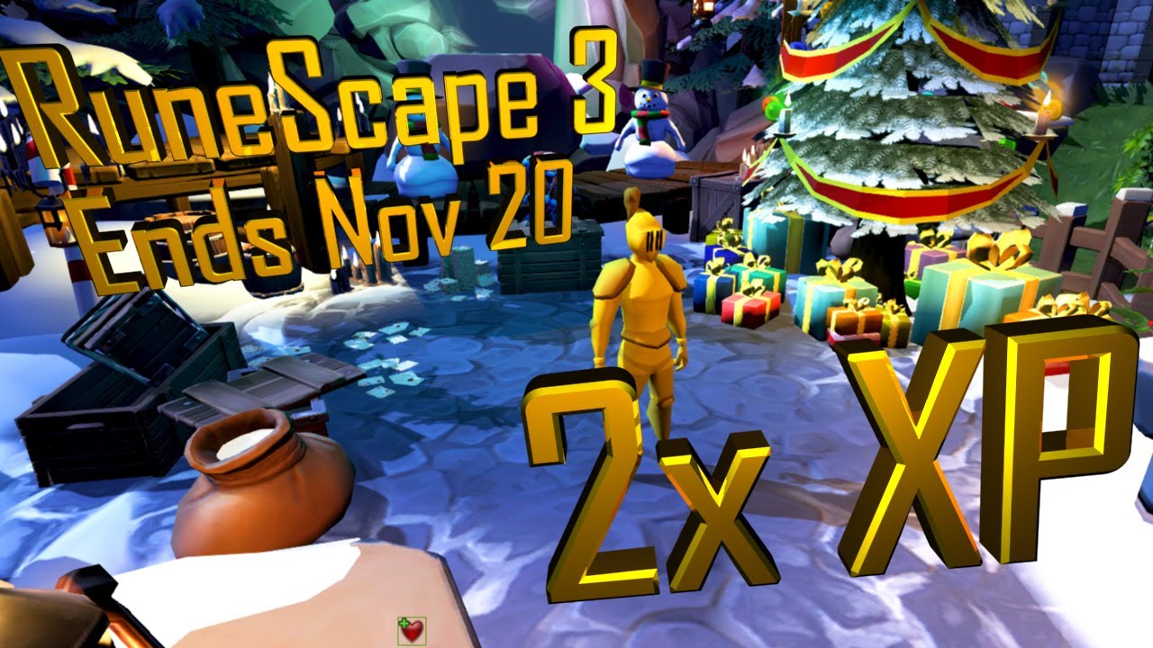 RuneScape 3 Double XP - YouTube