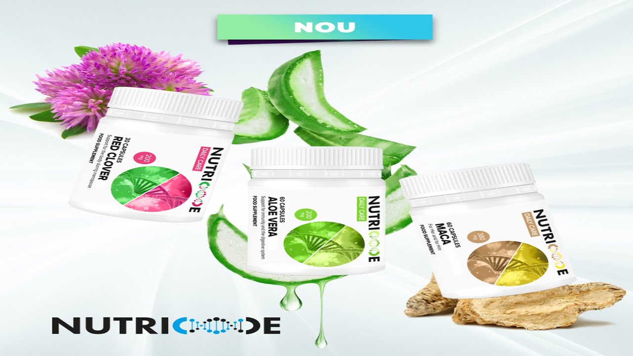 MACA NUTRICODE DAILY CARE - YouTube