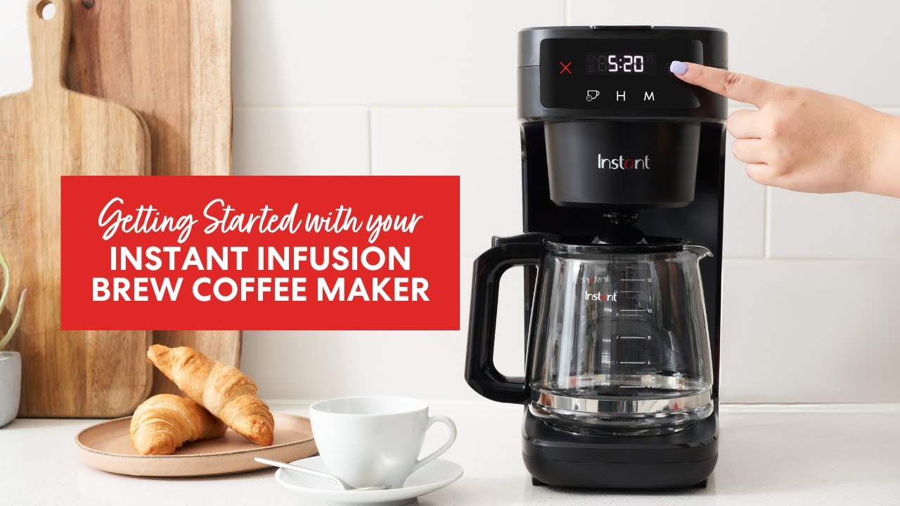 Getting to Know your Instant Infusion Brew Coffee Maker - YouTube