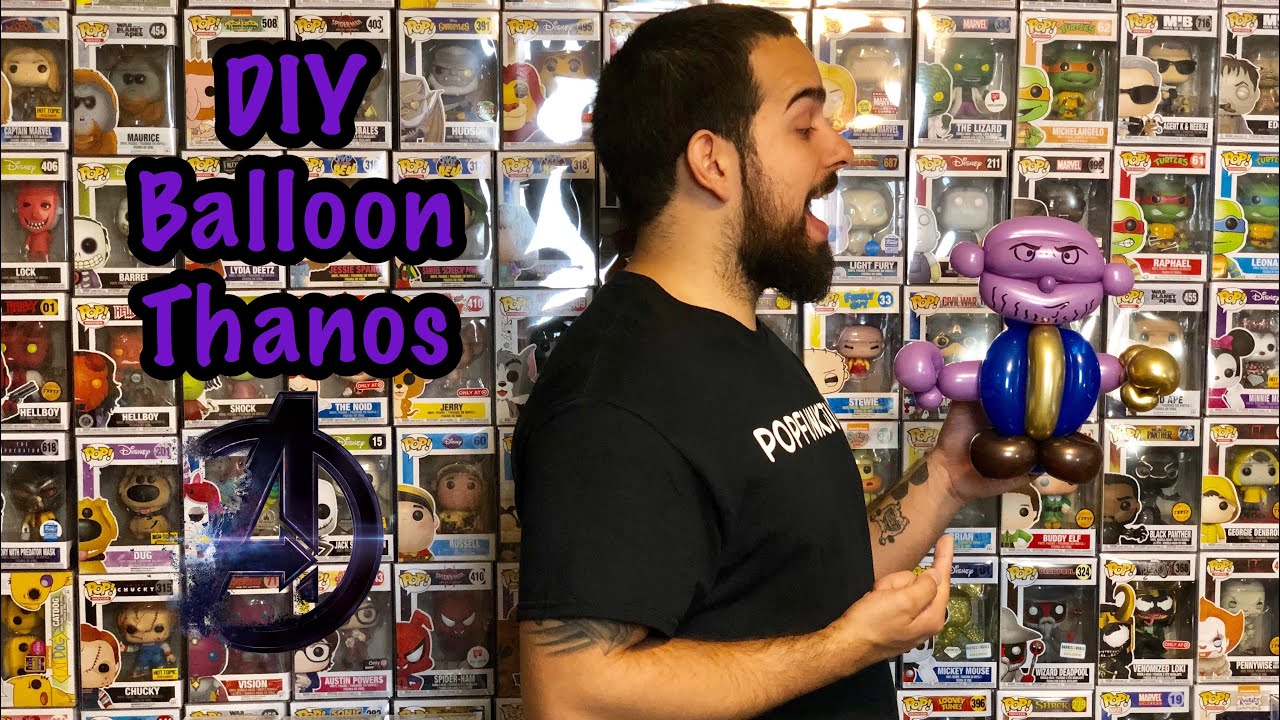 Balloon Animals & Balloon Characters | DIY Balloon Thanos - YouTube