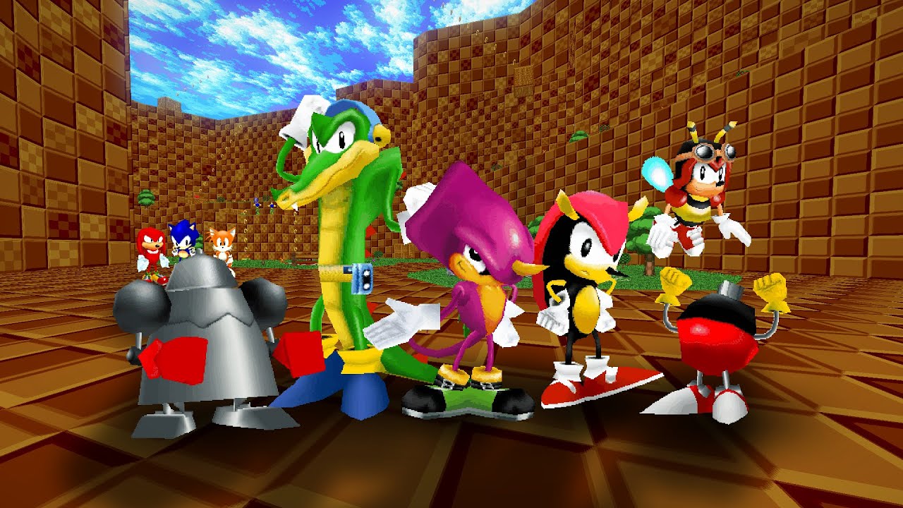 Watanabe Styled Models: Chaotix Update! - Sonic Robo Blast 2 2.2 - YouTube