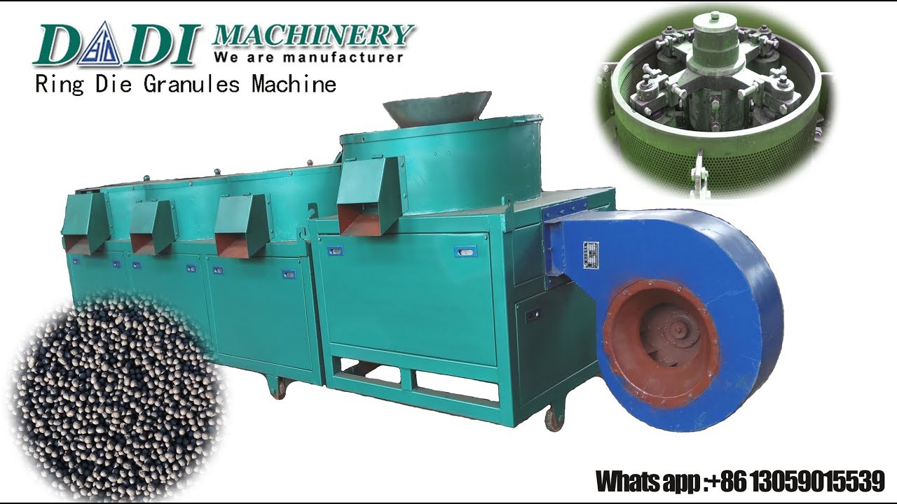 Ring die type organic fertilizer granulator machine from Harbin Dadi ...