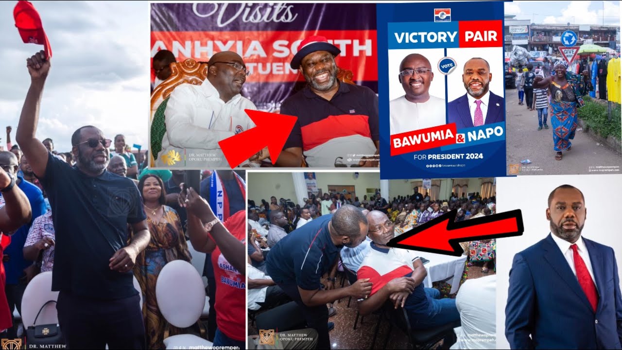 Breaking News - Bawumia Chooses NAPO as Running Mate for NPP 2024 ...