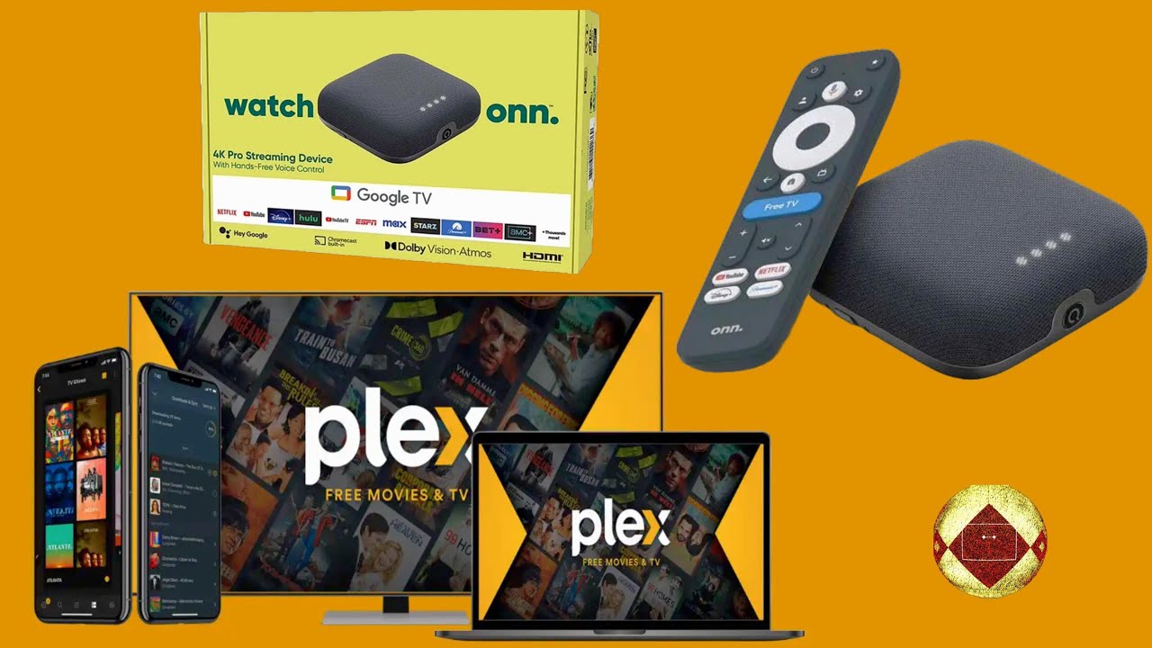 Cómo es Plex en Onn 4K Pro Google TV Reseña español Plex Qué es cómo ...