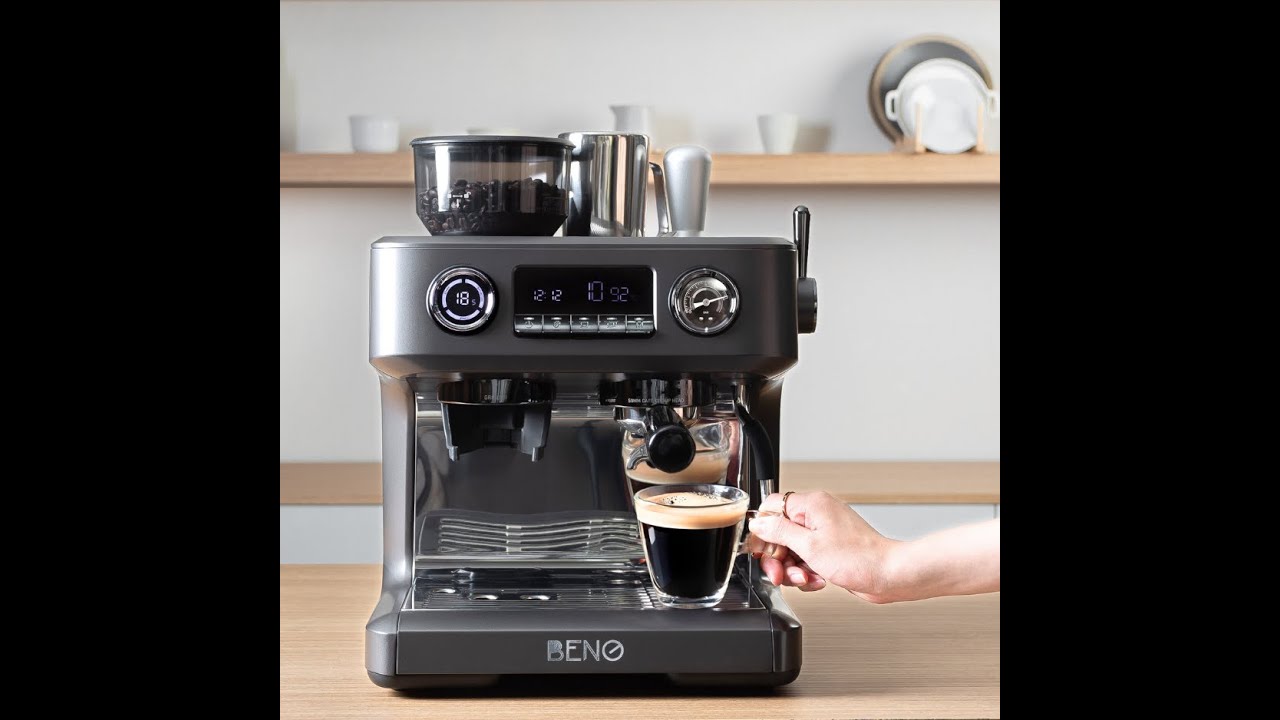 เครื่องชงกาแฟ BENO รุ่น PF3 full fuctions, features and flexibility for ...