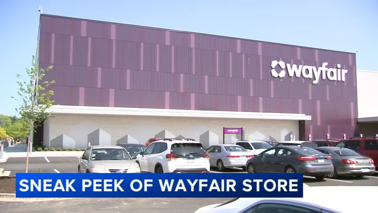Wayfair opening first ever brick-and-mortar store in Wilmette - YouTube