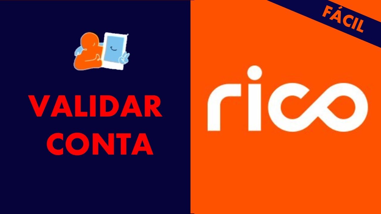 Como validar conta na corretora rico/Validar a identificação da conta ...