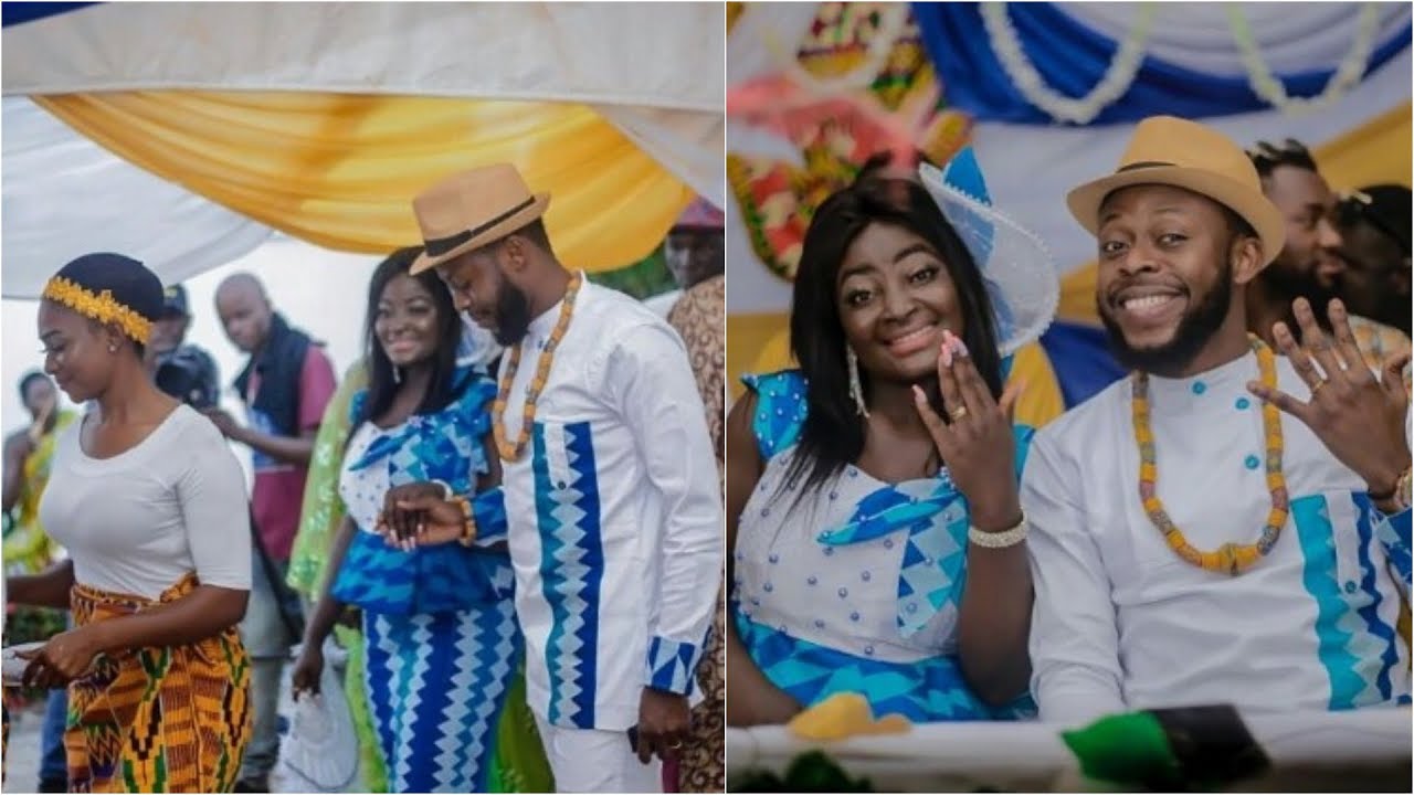 Kalybos Marries, Ties Knot with longtime Girlfriend Patrica Kumi..Pics ...