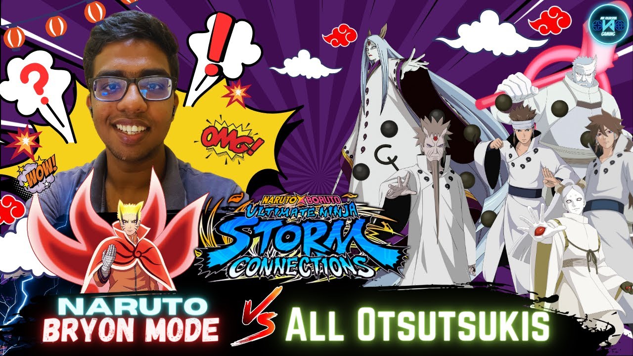Naruto Bryon Mode vs All Otustsukis Battle in 4k MAX #gaming #naruto # ...