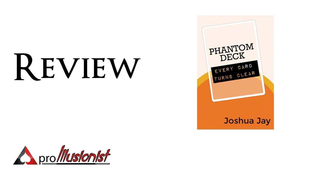 Phantom Deck - Joshua Jay - Review - YouTube
