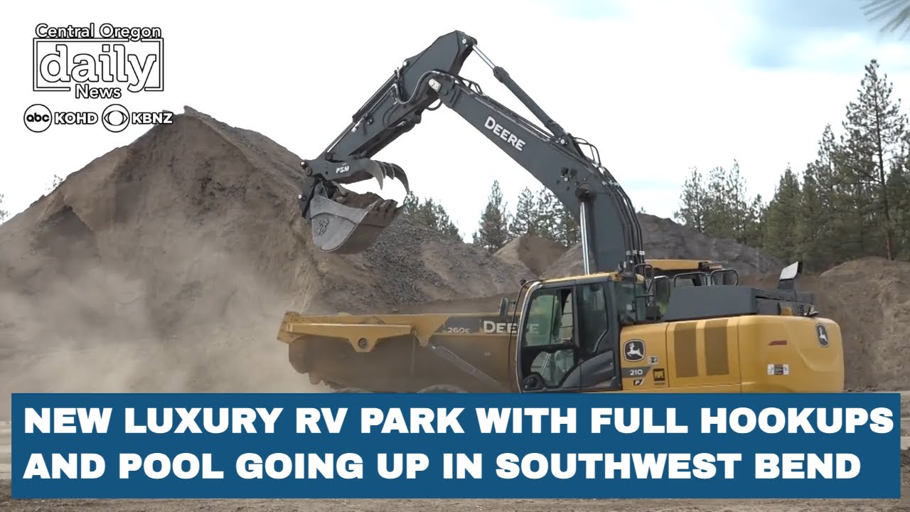 New luxury RV park going up in SW Bend to have full hookups, pool - YouTube