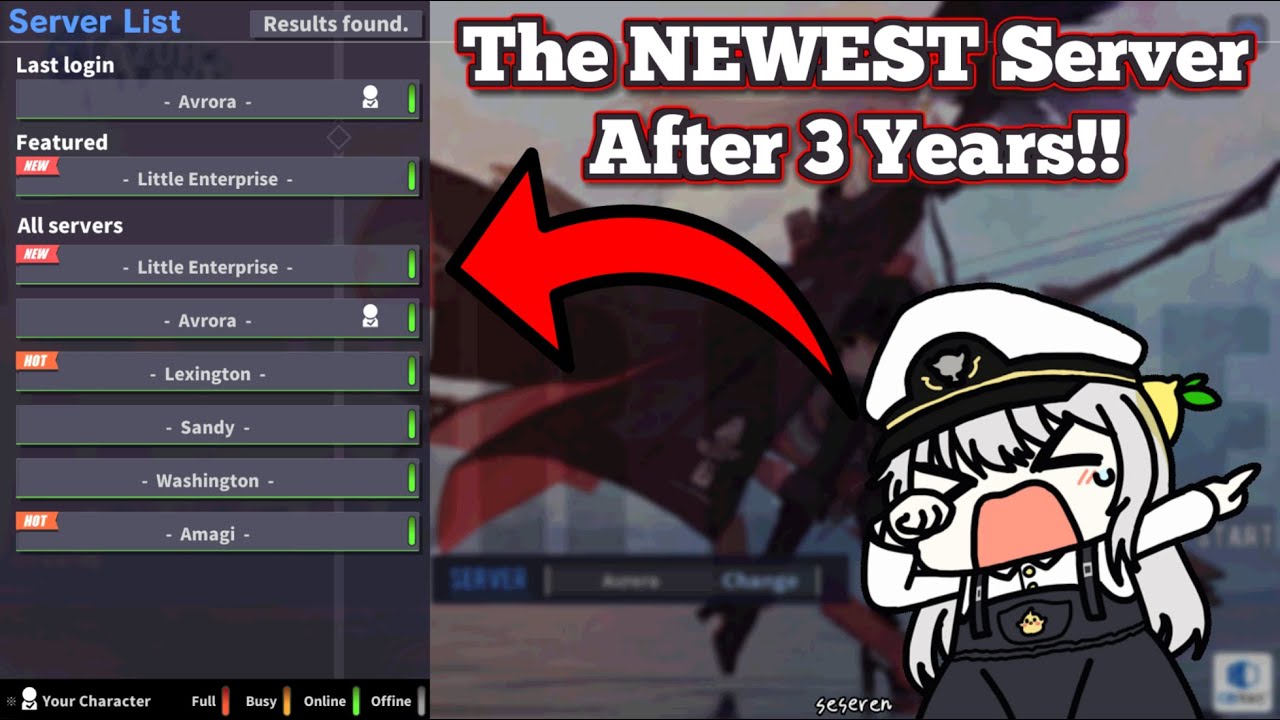 THE NEWEST SERVER AFTER 3 YEARS!! | Azur Lane - YouTube